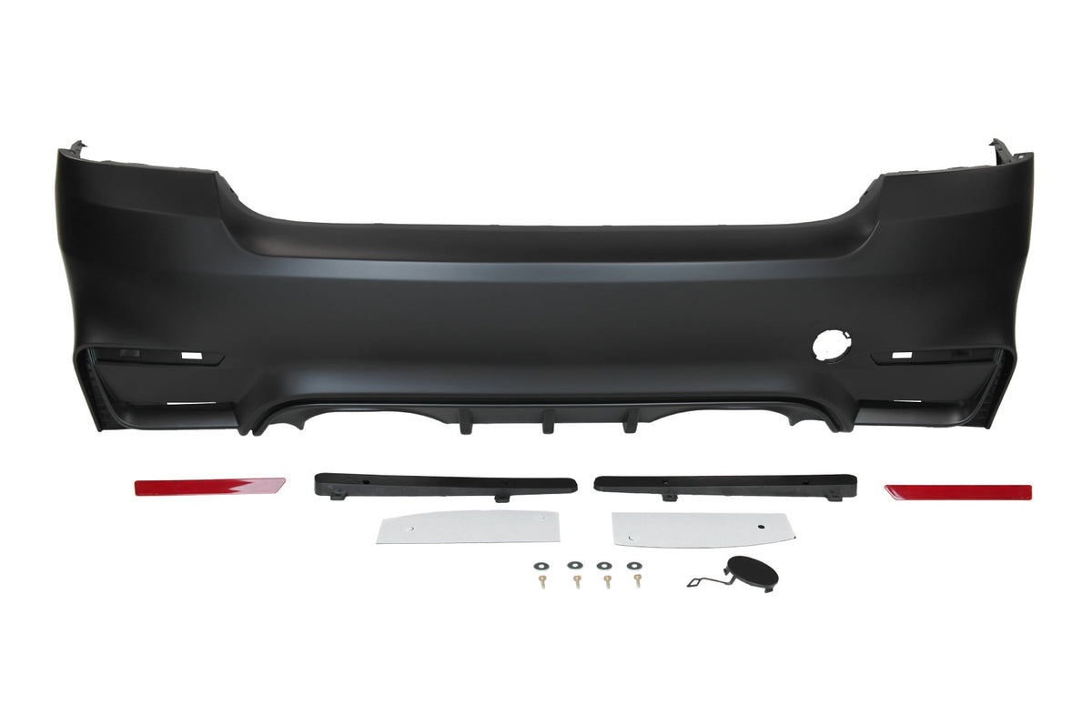 BMW E92 E93 M4 Style Rear Bumper - E92 E93 3-Series 2007-2013 – MidWest ...