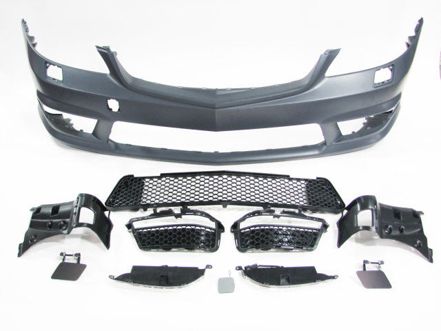 W221 S63/S65 AMG Style Front Bumper w/ LED DRL – Mercedes-Benz S-Class ...