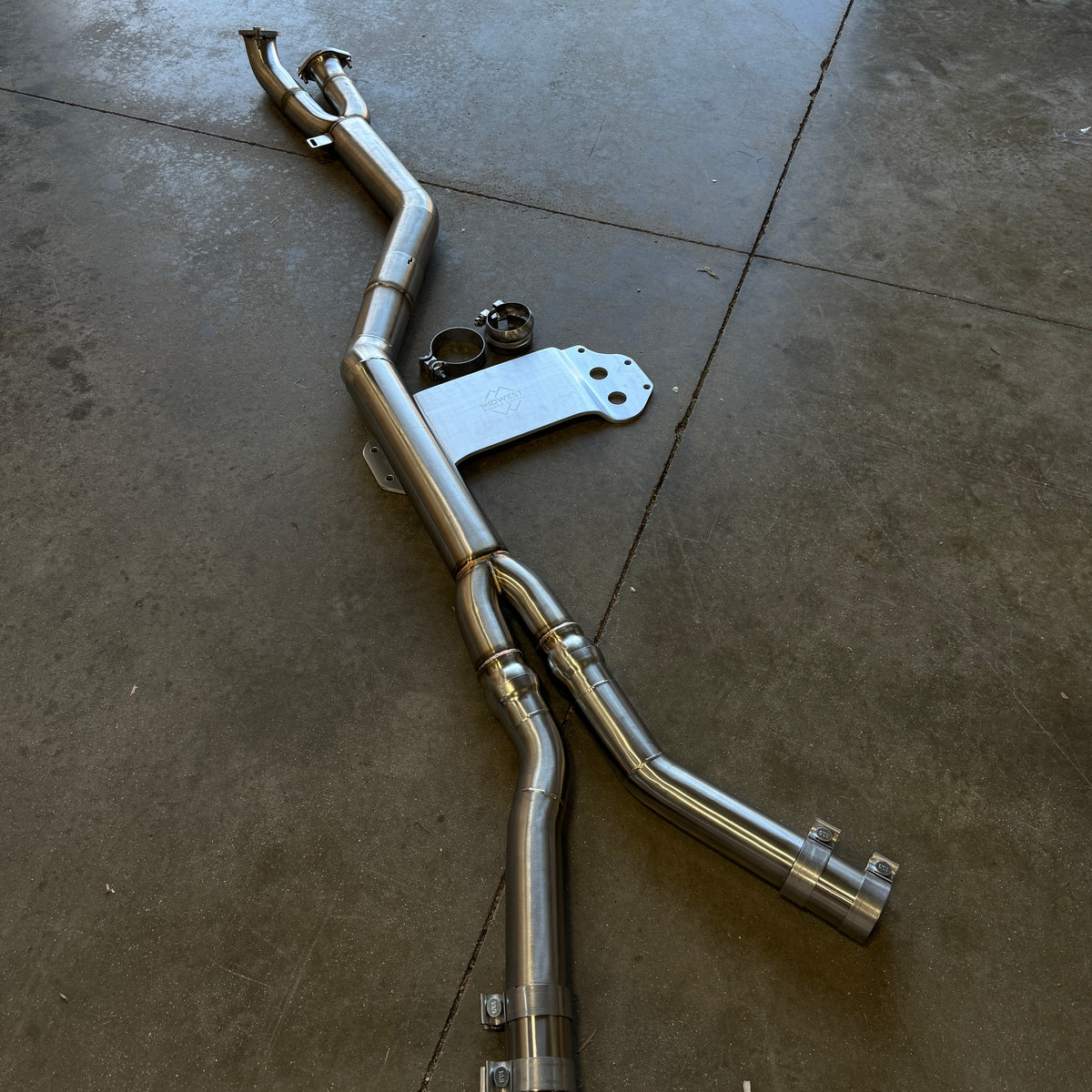 G8X S58 Single MidPipe - G80 M3 G82/G83 M4 – MidWest Bimmer Supply