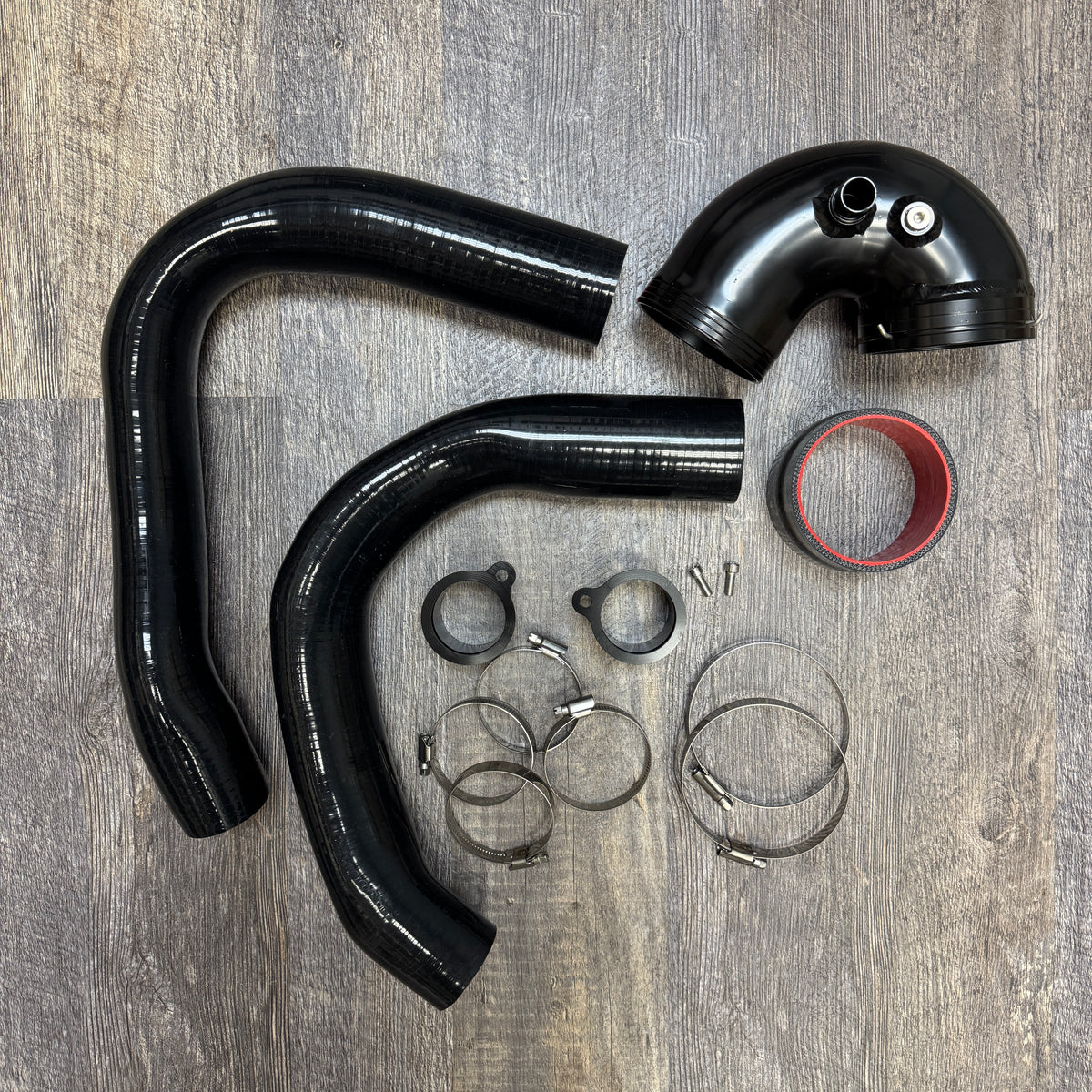 MBS S55 Silicone Charge Pipe + Aluminum J Pipe Kit - F80 M3 F82 F83 M4 ...