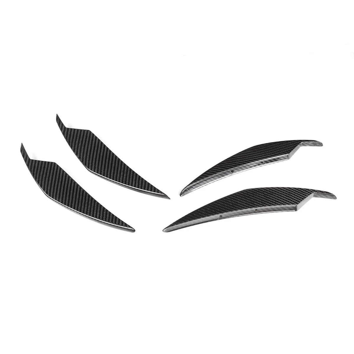 G8X M3/M4 MHC AC Style Carbon Fiber Front Canard Splitters - G80 M3 G8 ...