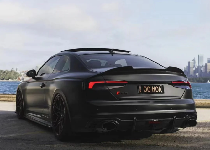 Carbon Fiber PSM Style Trunk Spoiler - Audi B9 B9.5 A5 S5 RS5 Coupe ...