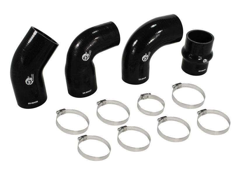 aFe BladeRunner 2.5" Intercooler Couplings & Clamps Kit | 2013-2017 Fo ...