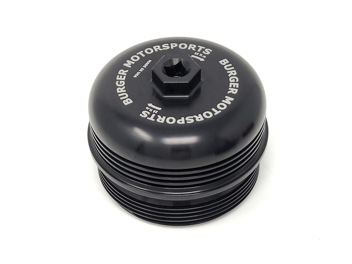 Aluminum Oil Filter Housing Cap for BMW N54 N55 S55 N20 Engines Red